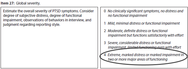 Global Rating: Item 27