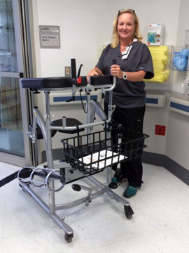 Walkers with Fall Protection